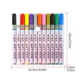 12 Colors 3D Nail Polish Pens for Painting, Nail Art Pens Set, 2026 ...
