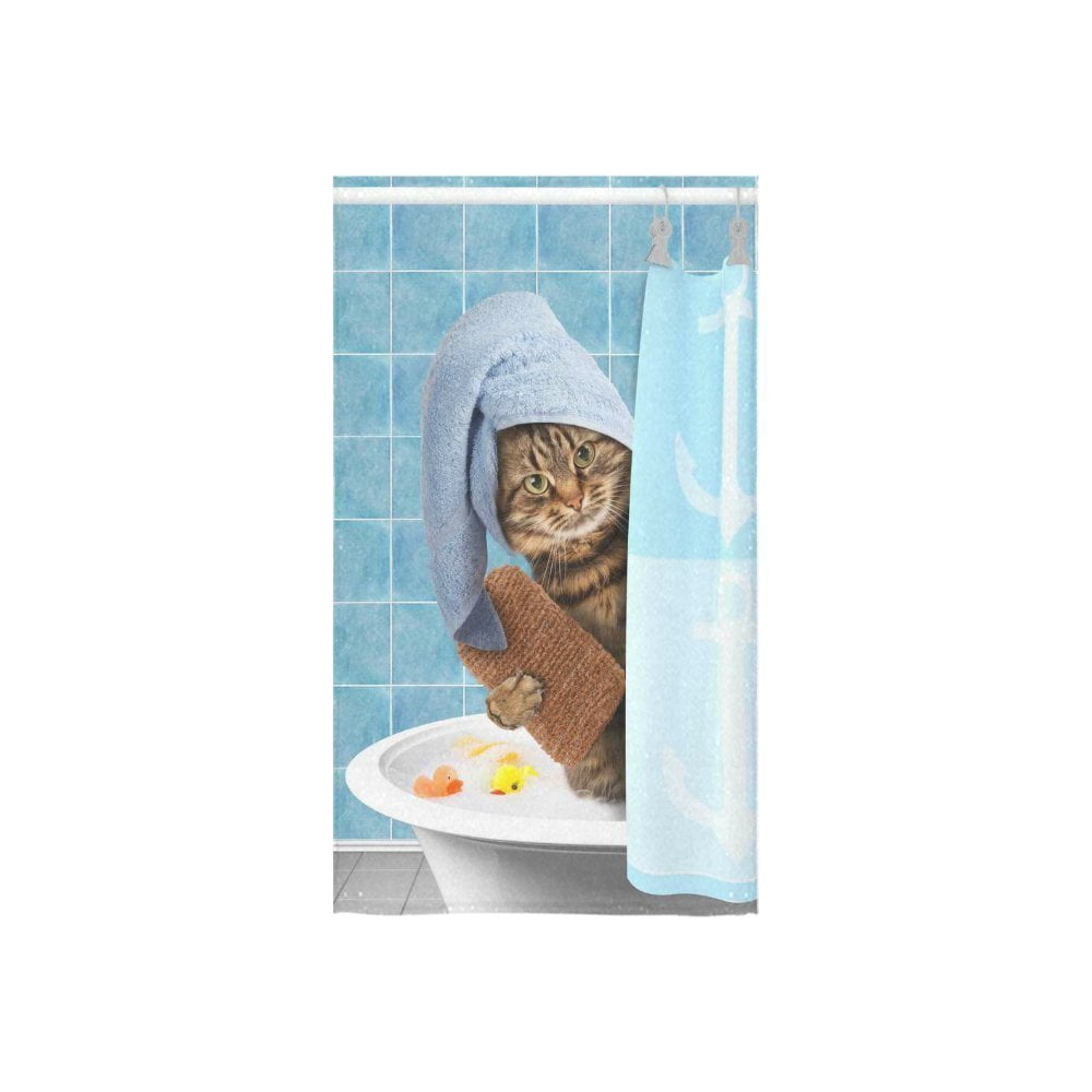 Click here for Erehome Funny Bathing Cat Hand Towel Bath Towels F... prices
