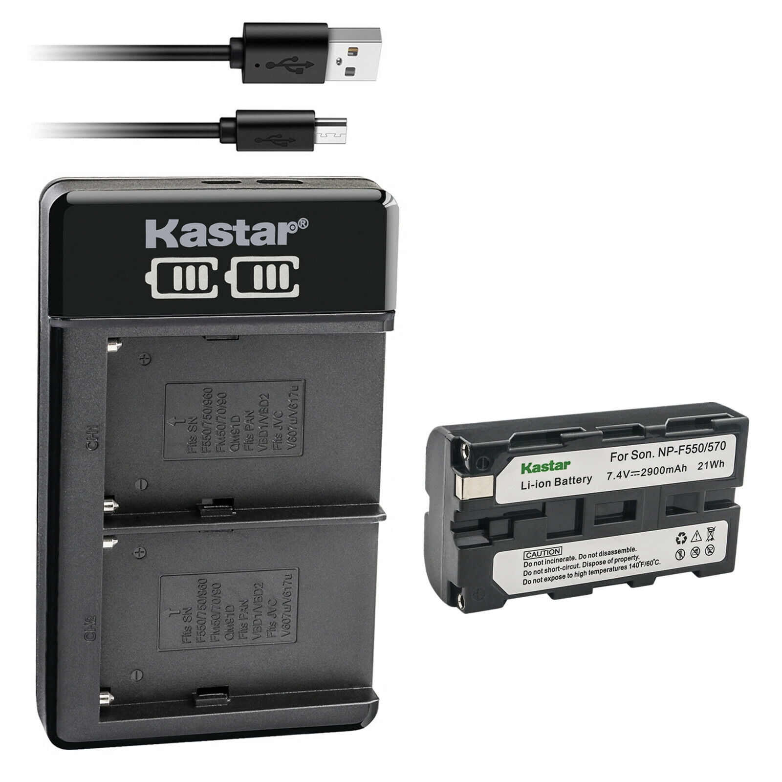 Kastar 1-Pack Battery and LKD2 USB Charger Compatible with Sony DCR ...