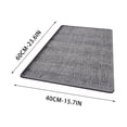 Absorbent Door Mat Non-Slip Bathroom Rug Washable Indoor Entryway Floor ...