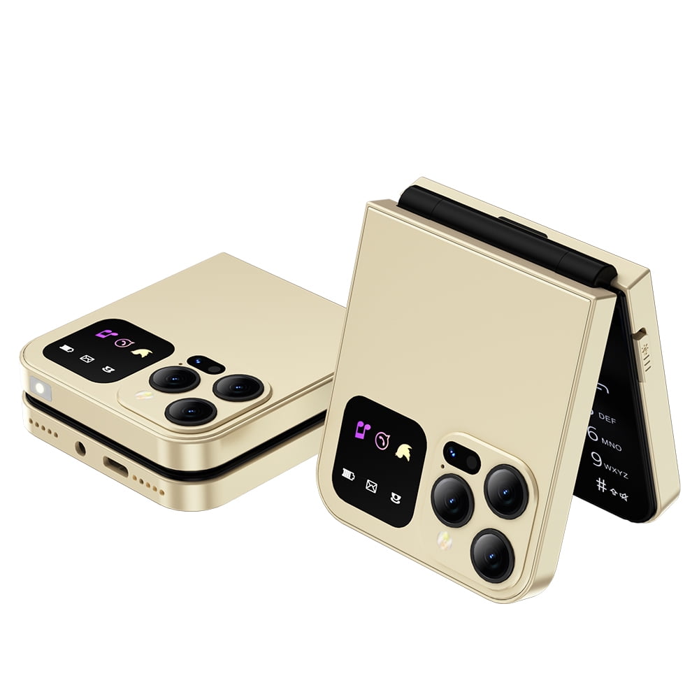 SERVO Classic Color Flip Mobile Phone Auto Call Record FM Radio Speed ...