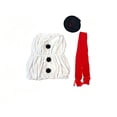 Tuvgenk Christmas Porch Goose Outfits 23" Winter Clothes for Porch ...