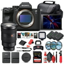 Sony a7 IV Mirrorless Camera + Sony FE 24-70mm Lens + 64GB Card Bundle - Walmart.com