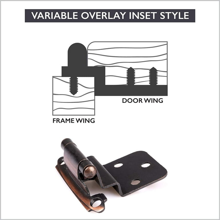 How To Install Variable Overlay Cabinet Door Hinges | Cabinets Matttroy
