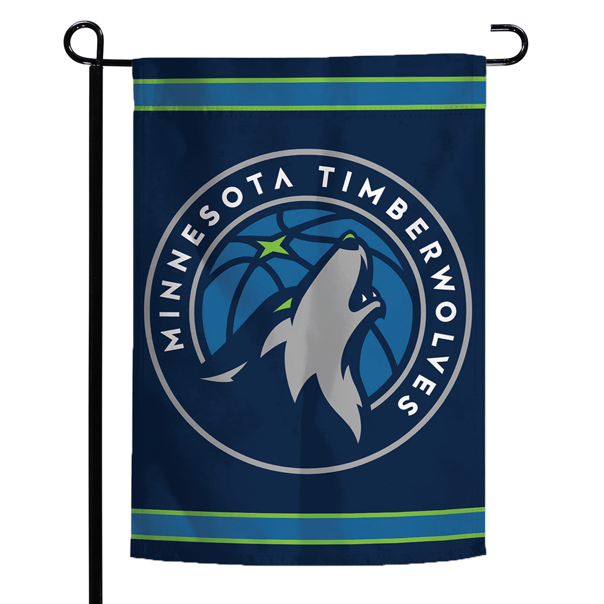 WinCraft Minnesota Timberwolves 12" x 18" Double-Sided Logo Garden Flag ...