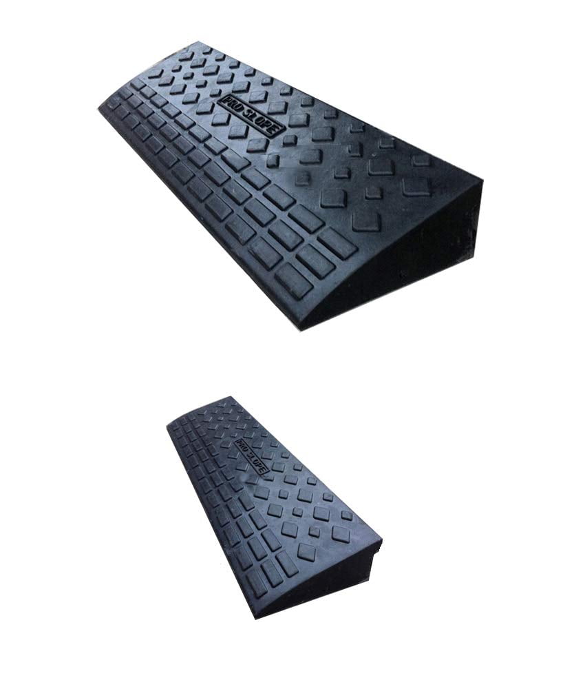 35.5×10×4inch Rubber Loading Dock Rubber Curb Ramps 20 Ton Car Slope ...