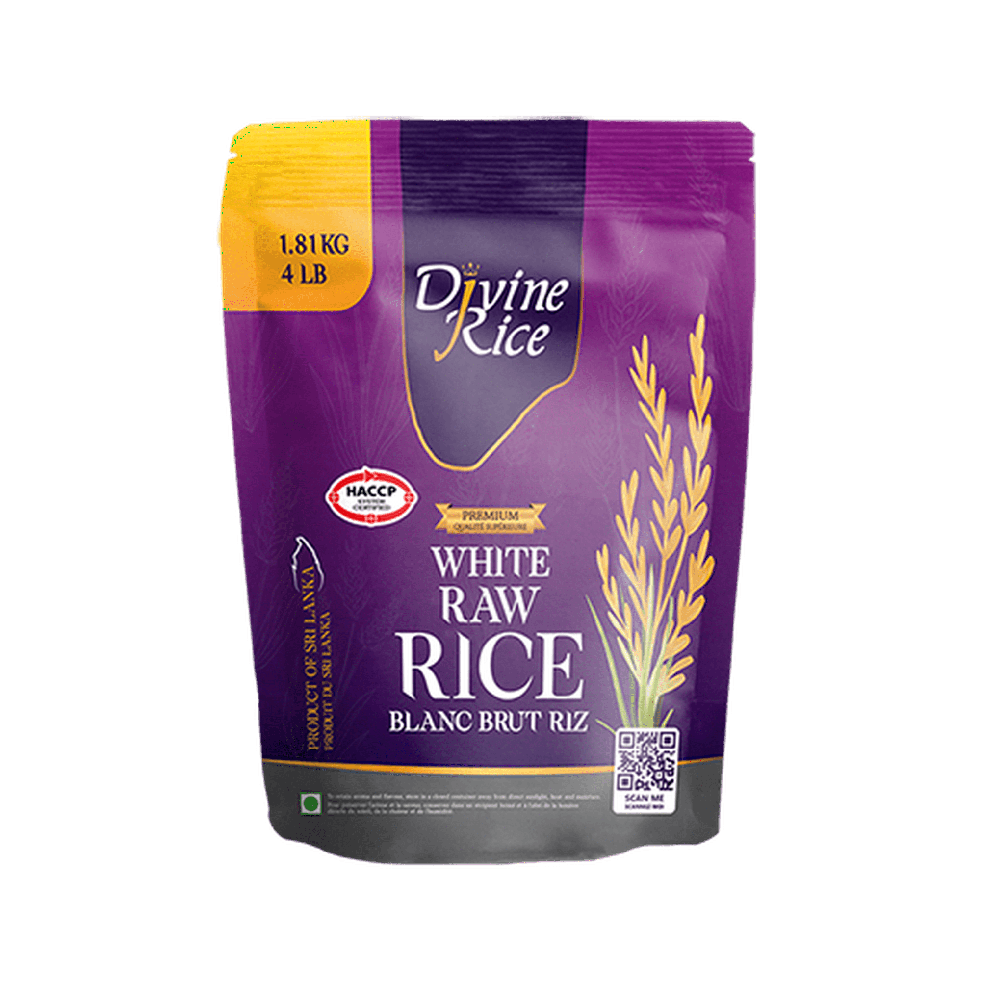 Click here for White Raw Divine Rice (4lb) 4 Lb prices