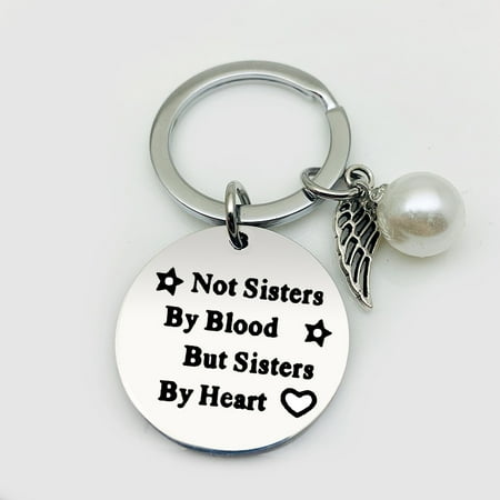 Premium Quality Sisters Key Rings Not Blood Sisters But Heart Sisters ...