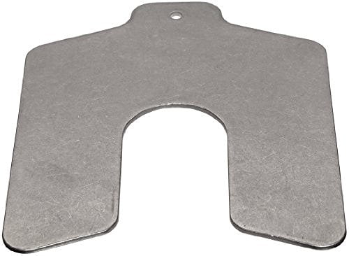 Precision Brand 42560 Stainless Steel Slotted Shim - 0.100 x 5 x 5 in ...