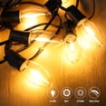 50-Pack C9 LED Bulbs, Warm White 2700K, E17 Base, Commercial-Grade ...
