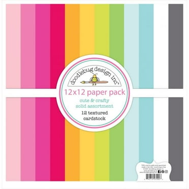 Doodlebug Double-Sided Paper Pack 12"X12"-At The Zoo - Walmart.com