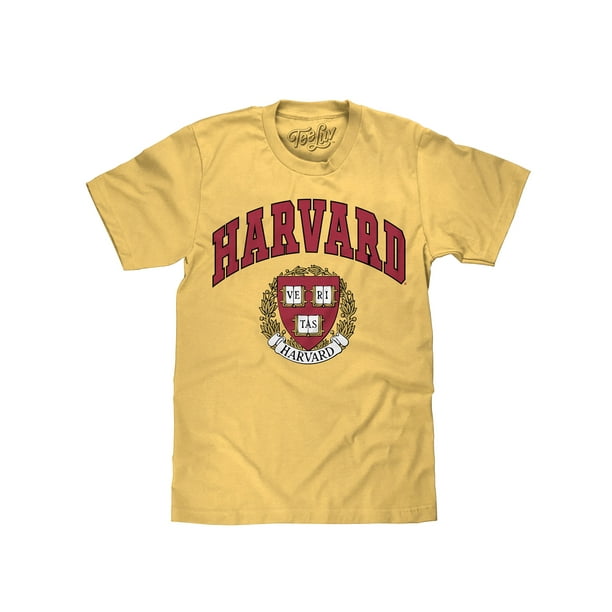 Tee Luv Harvard University Veritas Shield T-Shirt - Walmart.com