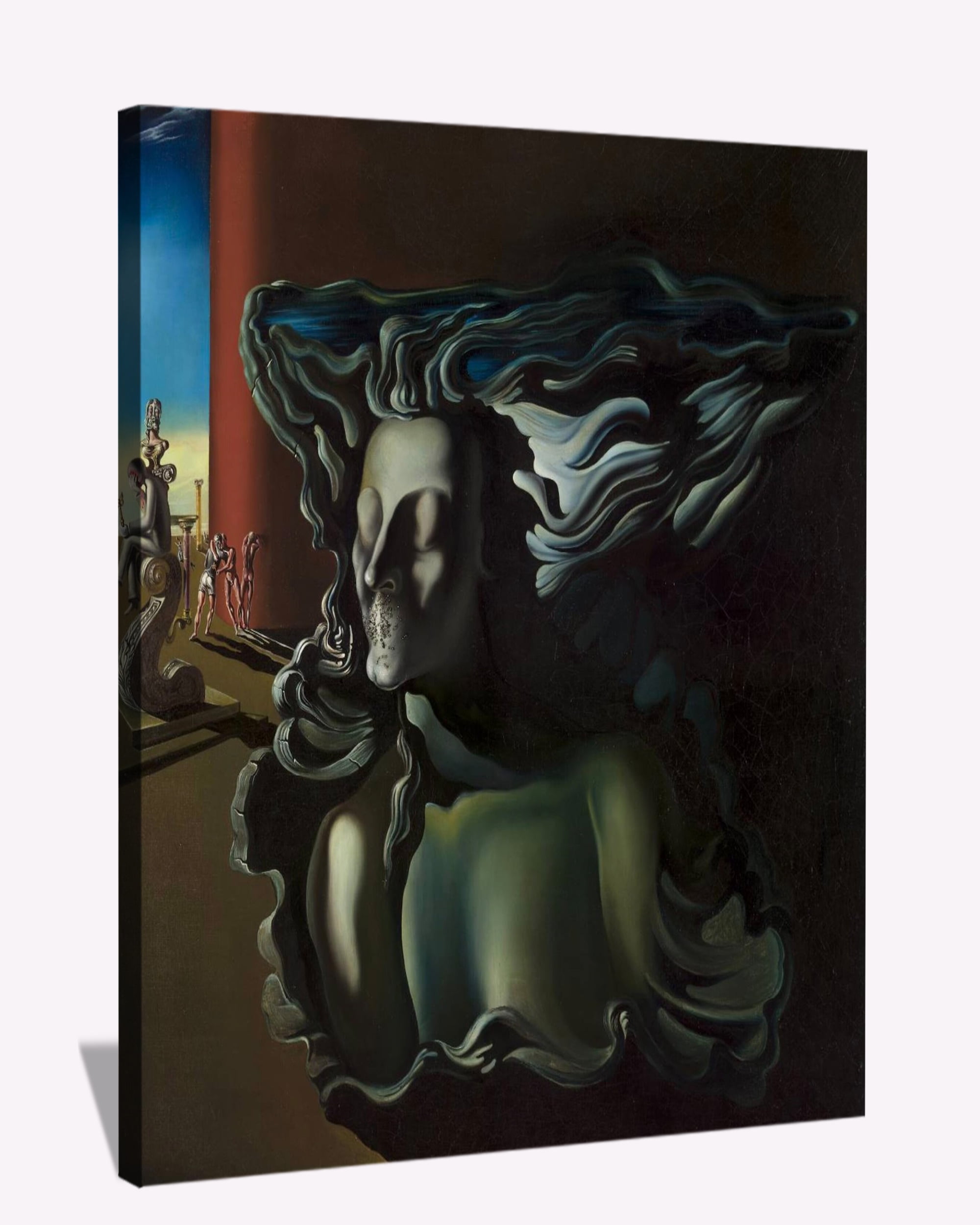Dali Canvas Art Salvador Dali The Dream Wall Art Framed Painting for ...