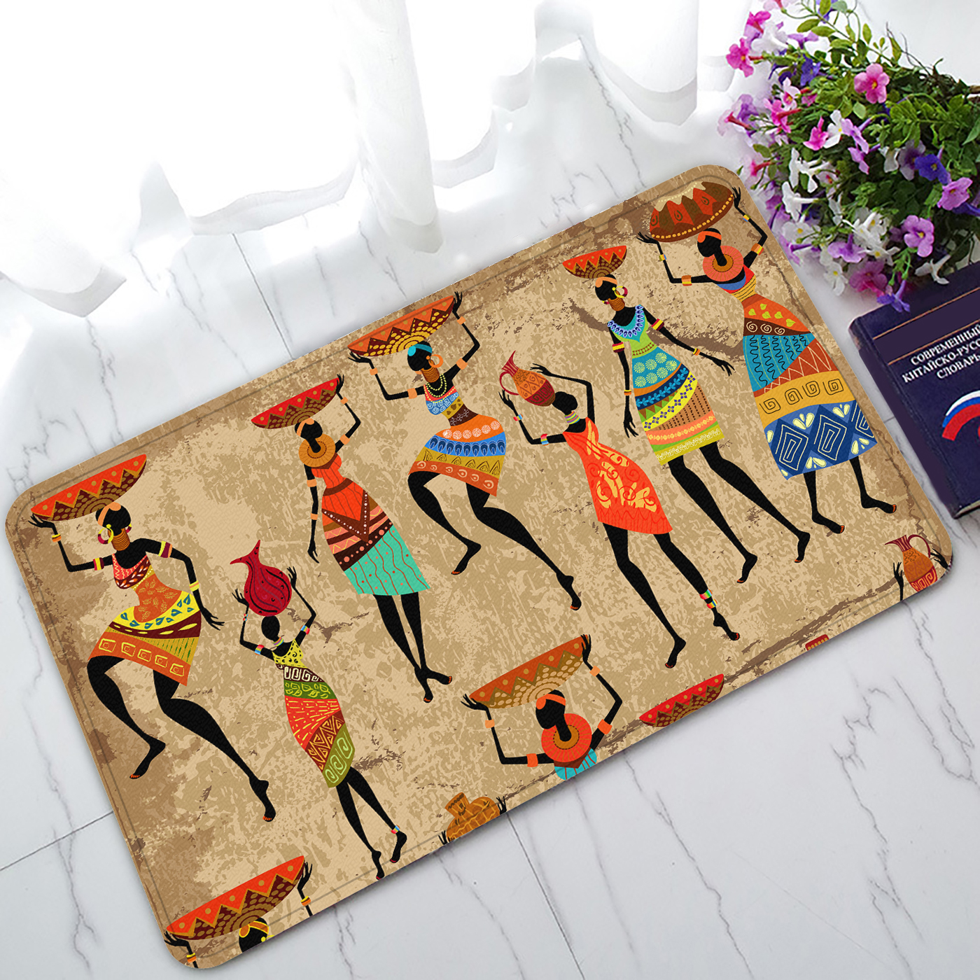 YKCG African Art Afro American Women History and Culture Doormat Indoor ...