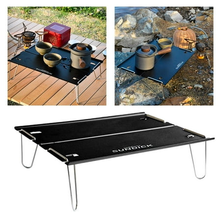 Small Folding Camping Table Portable Collapsible Foldable Picnic - Mini ...