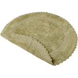 Saffron Fabs Bath Rug 36" Round Reversible Hand Woven Crochet Lace ...