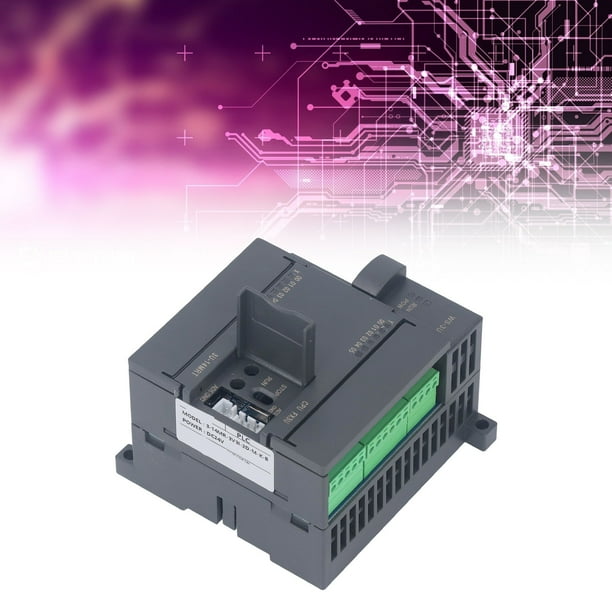 PLC Logic Controller, RS485 PLC Control Board 8 in 6 Out DC24V Programmable for Industry ...