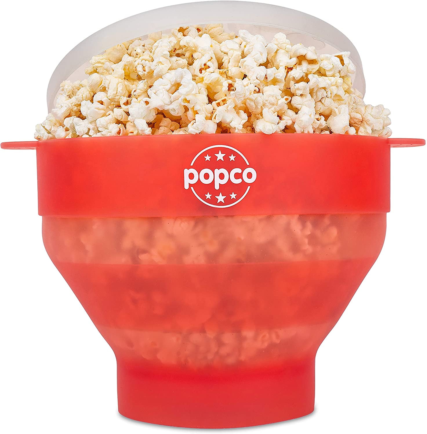 Popco Microwave Popcorn Popper | Collapsible Silicone Popcorn Maker ...