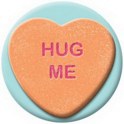 Valentine Heart Candy Hug Me Button 81701 - Walmart.ca