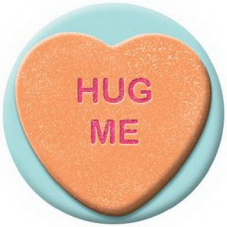 Valentine Heart Candy Hug Me Button 81701 - Walmart.ca