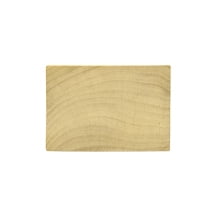 25 Pcs Wood Rectangle Cutout 2-1/4" wide x 1-1/2" tall x 3/16" thick ...