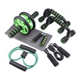 Sports Jump Rope and Abdominal Wheel Combo Set, Home Use Abdominal ...