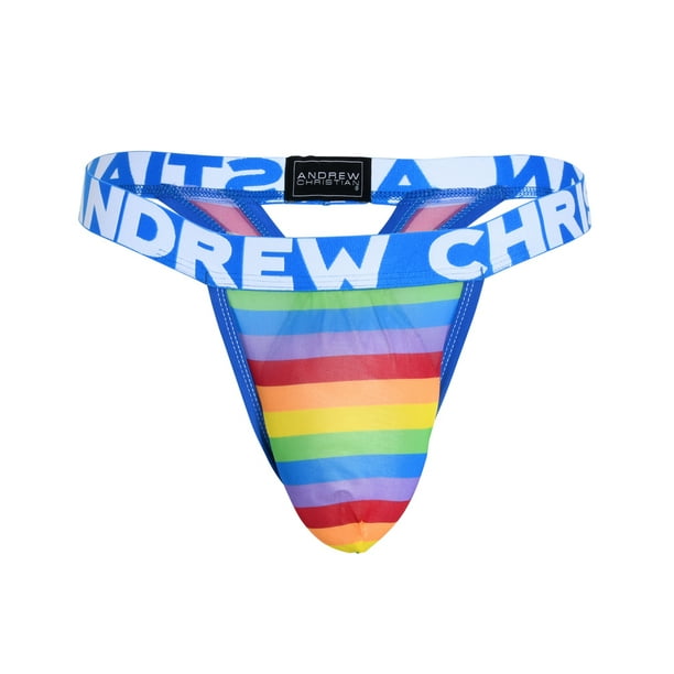 Andrew Christian Pride Sheer Mesh Thong