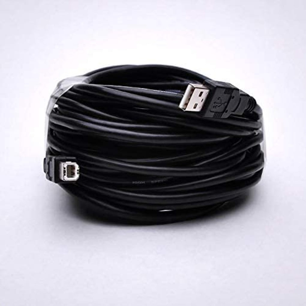 30ft USB Cable Extension for Printer - USB A Male to USB B Male with ...