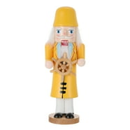 Greek Man Holding Greece Flag and Column Wooden Christmas Nutcracker 10 ...