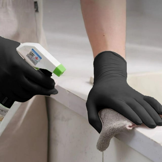 Gloves Glove Products Nitrile Exam Heavy Duty Powder Free Disposable ...