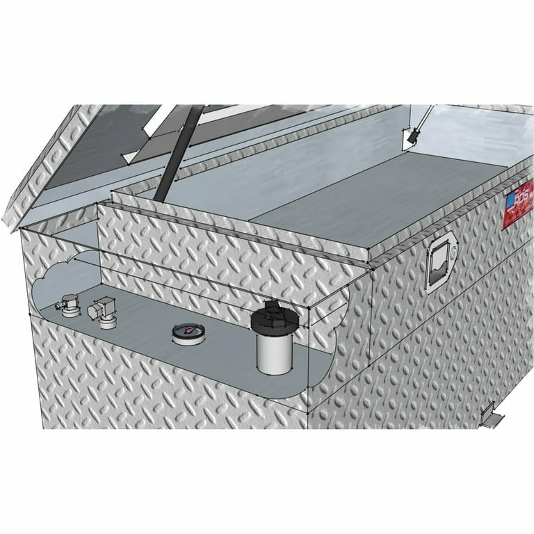 RDS Aluminum Transfer Fuel Tank Toolbox Combo —, 45% OFF