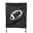 Football Party Bags | Football Drawstring Cinch Backpacks for Team ...