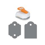 Fiskars Craft Punch Tag Maker II Standard/Scallop - Walmart.com