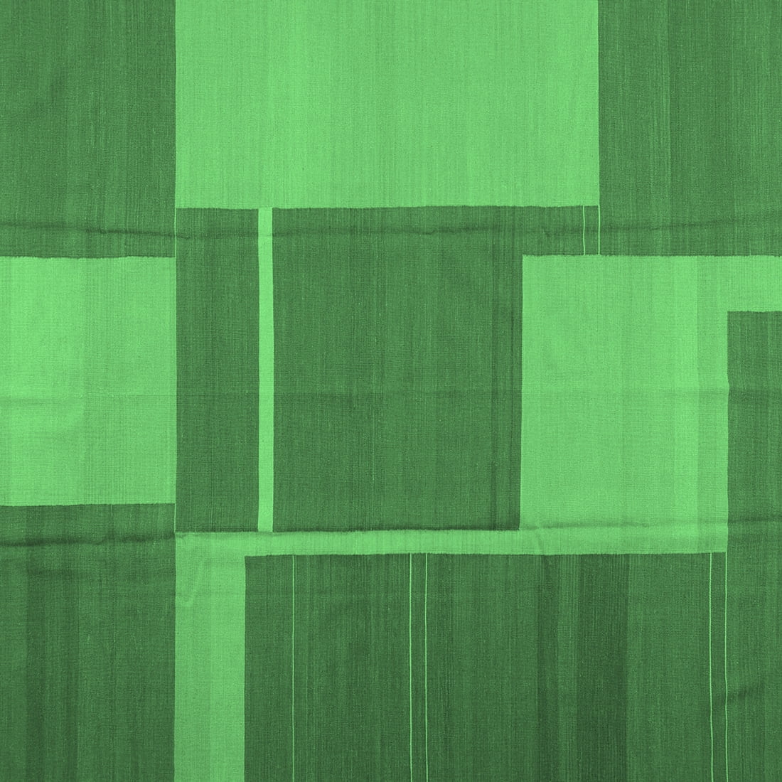 Ahgly Company Indoor Square Abstract Emerald Green Contemporary Area ...