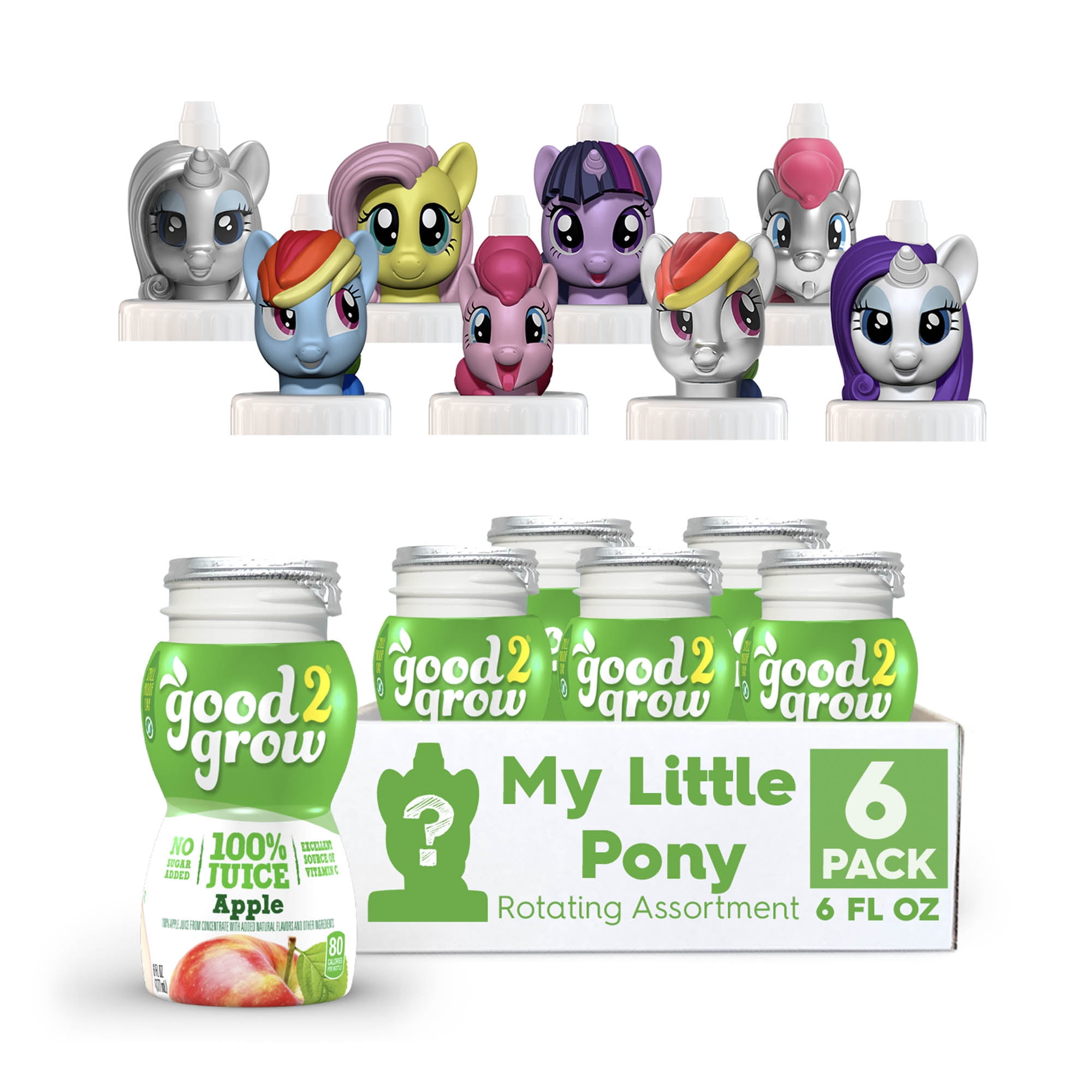 good2grow Character 6 Pack 100% Apple Juice My Little Pony (Tops Vary ...