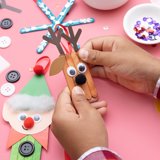 Colorbok Kids Christmas Holiday Ornament Kit-Popsicle Stick - Walmart.com