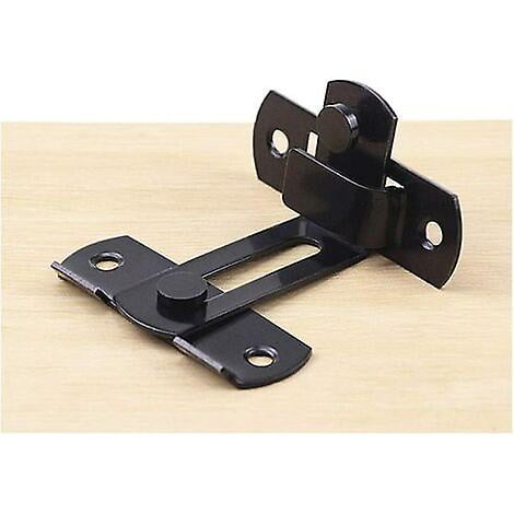 90 Degree Right Angle Door Latch Folding Lock Slide Latch For Doors And ...