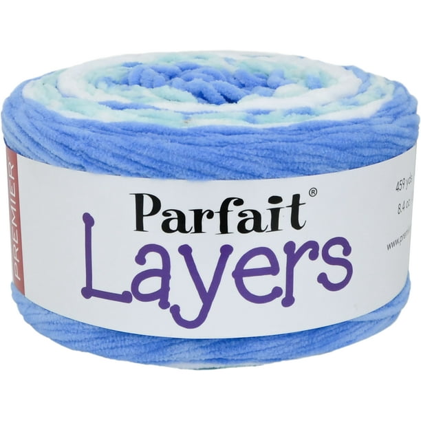 Premier Yarns Parfait Layers Yarn-Frosty Blue - Walmart.com