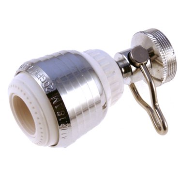 BrassCraft SF0330 Spray Faucet Aerator, Dual Thread, Double Swivel ...
