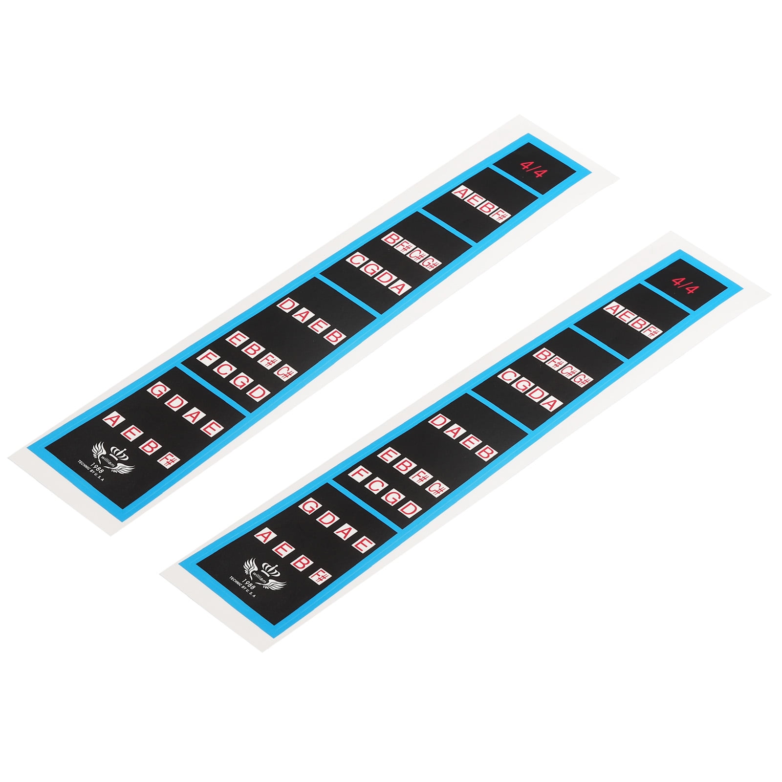 Uxcell Violin Finger Guide Violin Fingerboard Stickers Fretboard Guide ...