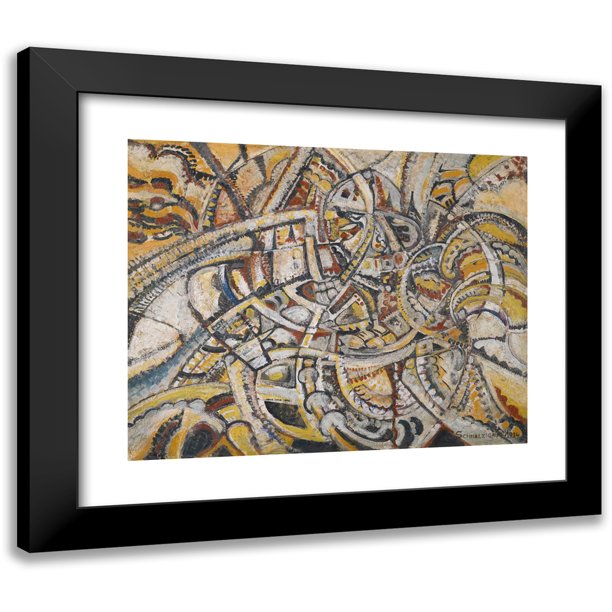 Jules Schmalzigaug 18x15 Black Modern Framed Museum Art Print Titled ...