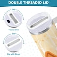 30 oz Stainless Steel Tumbler Vacuum Insulated Leak Proof Stainless ...