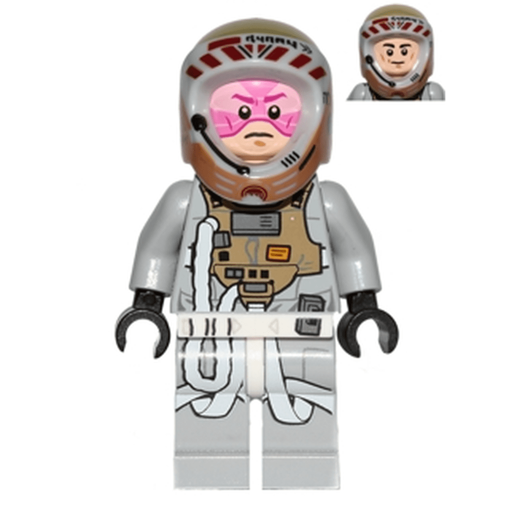 LEGO Star Wars Gray Squadron Pilot (75050) Minifigure - Walmart.com ...