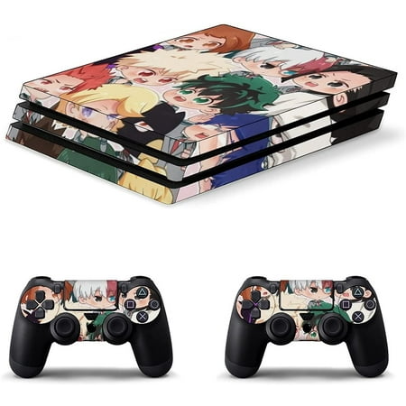My Hero Academia Mha PS4 Controller and Console Skin Sticker Protective ...