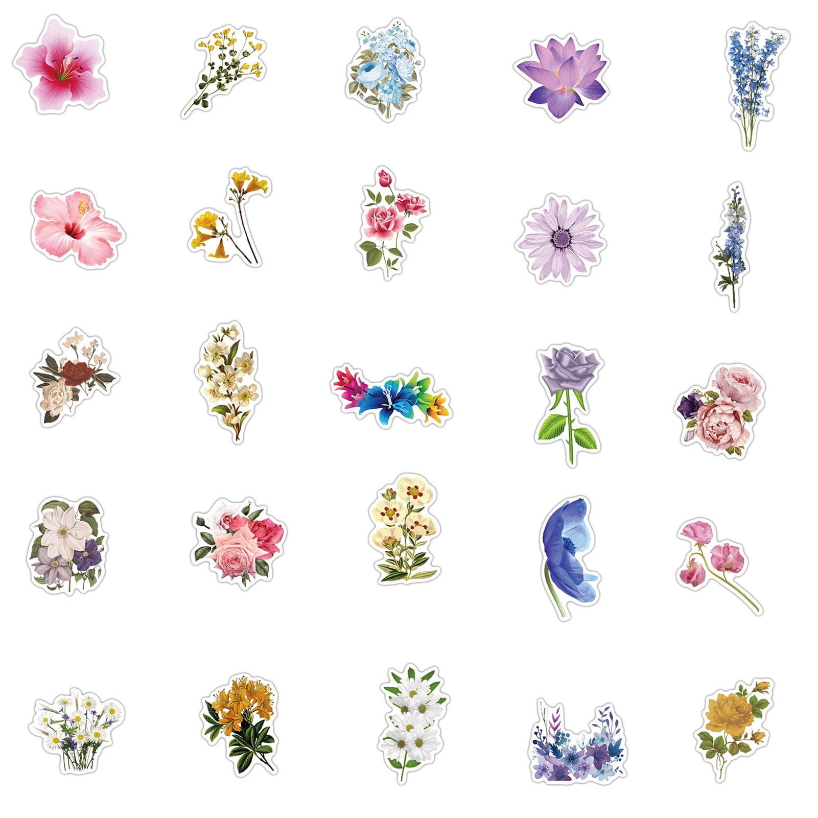 Tumblr Flower Stickers