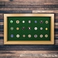 Eureka Golf Products Golf Ball Marker Display Case | Holds 40 Pegged or ...