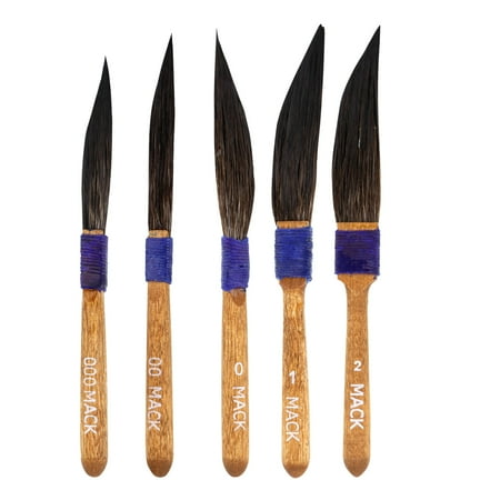 MACK Sword Custom Pinstriping Brush Series 10 Set of 5 - Walmart.com