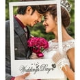 Masteelf 3pcs DIY Paper Photo Frames for Creative Wedding Photo Booth ...