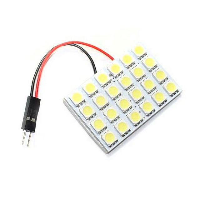Red LED Dome Panel 24 Chip 5050 Sockets - Walmart.com