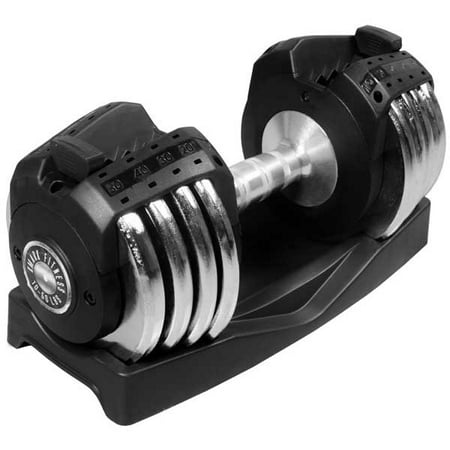 XMark 25 lb. Adjustable Dumbbells (Pair) - Walmart.com